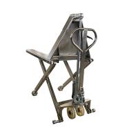 China Single Scissor 2200lbs Stainless Pallet Lifting Height 800mm for sale