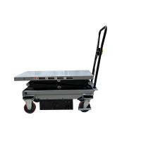 China 300kg Mini Smart Mobile Scissor Lift Platform Max Height 62.40in for sale