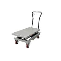 China 500kg Mobile Manual Hydraulic Lift Table 1010mmx520mm for sale