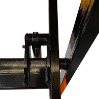 China 1000kg Single Electric Hydraulic Scissor Lift Tables Max Height 51.18in for sale