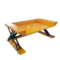 China 1000kg Hydraulic Low Profile Lift Tables Electric Zero Type Max Height 810mm for sale