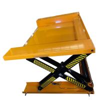 China 1000kg Hydraulic Low Profile Lift Tables Electric Zero Type Max Height 810mm for sale