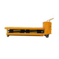 China Max Height 1300mm Mobile Hydraulic Lift Table 4 Ton for sale