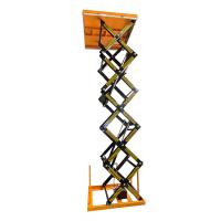 China 500Kg Stationary Scissor Lift Table Max Height 4.8m for sale