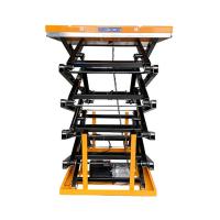 China CE Max Height 4.8M 500Kg Electric Hydraulic Scissor Lift Table for sale