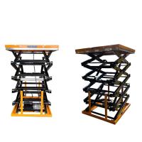 China 500kg Electric Stationary Multi Stage Scissor Lift Max Height 4.8m for sale