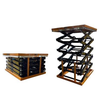 China 4800mm 500kg Multi Stationary Electric Hydraulic Scissor Lift for sale