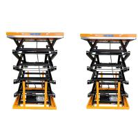China 500kg Electric Stationary Multi Stage Scissor Lift Max Height 4.8m for sale