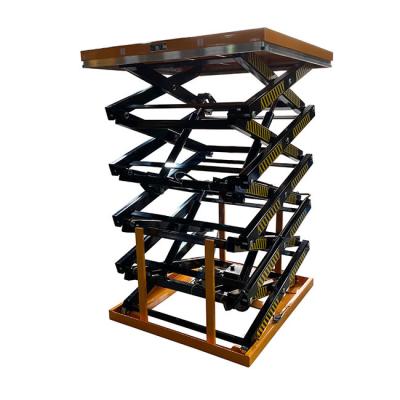 China 500Kg Stationary Scissor Lift Table Max Height 4.8m for sale