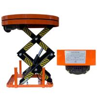 China Electric Hydraulic Scissor Lift Tables Multi Stage Scissor Lift With Rotating Tops 1200mm Up To 1000kg for sale
