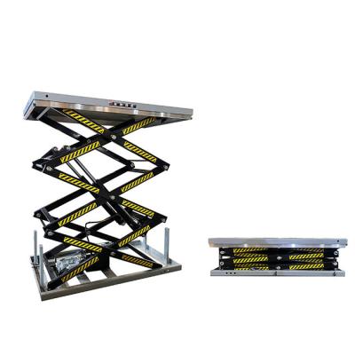 China 4T Multi Scissor Heavy Duty Hydraulic Lift Max Height 3M Ladder Lift for sale