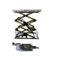 China 2000kg Heavy Duty Triple Scissor Lift Table Max Height 118.11in for sale