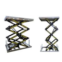 China 2000kg Electric Heavy Duty Scissor Lift Tables Max Height 3000mm Ladder Lift for sale