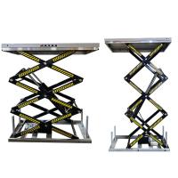 China 1 Ton Multi Electric Hydraulic Scissor Lift Table Stationary Max Height 3000mm for sale