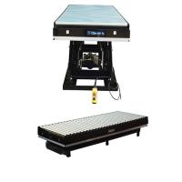 China CE Custom Lift Tables Hydraulic Electric Multi Scissors Lift Tables With Rotating Tops 1200mm 1000kg for sale