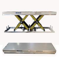 China Double Horizontal Heavy Duty Scissor Lift Platform 4 Ton Min / Max Height 205 / 1000mm for sale