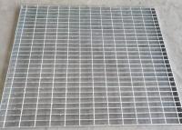 China Galvanized Steel Walkway Grating YB/T4001.1-2007 19-4 Spacing Serrated Bearing Bar for sale