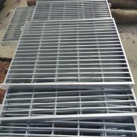 China 45mm Drain Cover Structure Heavy Duty Steel Grating Platform Board for sale