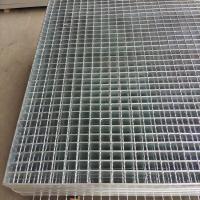 China Heavy Duty Steel Grating Drain Cover 30mm Pitch Hot Dip Galvanized Floor Platform Board for sale