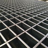 China 304 Stainless Steel Press Locked Grating 25x5mm Bearing Bar Hot Dip Galvanized for sale