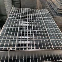 China 304 Stainless Steel Press Locked Grating 25x5mm Bearing Bar Hot Dip Galvanized for sale