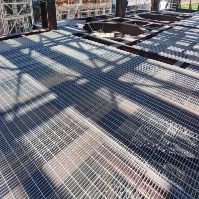 China Q235 Weight Industrial Platforms Galvanized Steel Grating Building Materials for sale