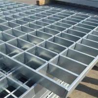 China Mild Carbon Serrated Bar Press Lock Grating Platform Walkway for sale
