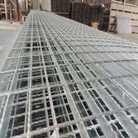 China Galvanized Steel Grating Product / Galvanized Serrated Floor Steel Grating for sale