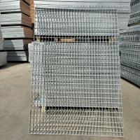 China Hot Dip Galvanized Platform Steel Grating Gutter Cover Steel Grating for sale