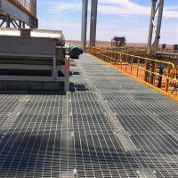 China Hot Dip Galvanized Steel Grating 1x6M Bearing Bar 25x5mm Industrial Floor Grating for sale