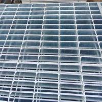 China Customized Hot Dipped Galvanized Steel Trench Drain Cover 995mm Width Driveway Floor Grating for sale