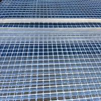 China Galvanized Serrated Steel Grating 5mm Thickness Safety Grid for Industrial Walkway for sale