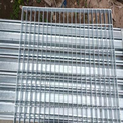 China Hot Dip Galvanized Steel Grating Grid for Industrial Platform Flooring 30x3mm Bearing Bar for sale