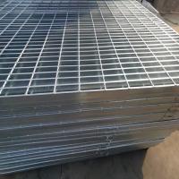 China Hot Dipped Galvanized Serrated Steel Grating 25x5mm Bearing Bar for Stair Platform Floor Anti Slip for sale