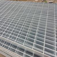 China Galvanized Steel Serrated Bar Grating Drainage Cover 355/30/100 Heavy Duty for sale