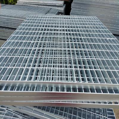 China Hot Dipped Galvanized Heavy Duty Steel Grid Catwalk Canal Cover 25x5mm Bearing Bar for sale