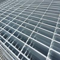 China Stainless Steel Non-Slip Grating 1000x1000mm 3mm Cross Bar Industrial Flooring for sale