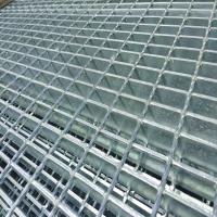 China Q235 Heavy Duty Steel Grating Galvanized 25x3mm Bearing Bar for Industrial Flooring for sale