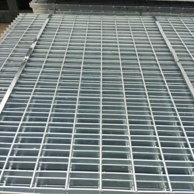 China Hot Dip Galvanized Steel Grating Platform Trench Cover Carbon Steel 25x5mm Bearing Bar for sale