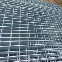 China Q325 Hot Dip Galvanized Steel Bar Grating Drainage Cover 30mm Pitch for sale