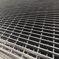 China Industrial Walkway Press Locked Steel Grating Heavy Duty 25x5mm Bearing Bar Untreated for sale