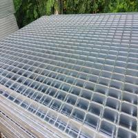 China Hot Dipped Galvanized Steel Floor Grilles Drainage Tree Cover Metal Mesh Grating 25x5mm for sale