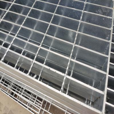 China Hot Dipped Galvanized Steel Grating Industrial Flooring 25x5mm Bearing Bar for sale