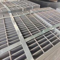 China Hot Dip Galvanized Heavy Duty Steel Grating Trench Bar 455/30/100 for sale
