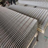 China Galvanized steel driveway grating floor serrated steel grating for sale