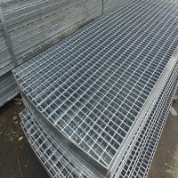 China Hot Dipped Galvanized Steel Grating Serrated Safety Grating 30mm Bearing Bar Pitch for sale