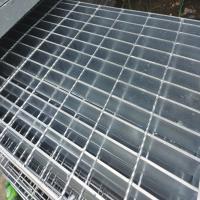 China Hot Dip Galvanized Steel Grating Trench Cover 25x3mm Bearing Bar Car Wash Drainage for sale