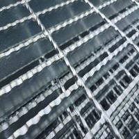 China Toothed Galvanized Steel Grating Platform Access Leak Proof Floor for sale
