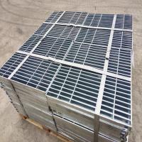 China Hot Dip Galvanized Steel Grating Trench Cover for Storm Road Drainage 25x5mm for sale