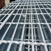 China Hot Dip Galvanized Steel Grating Drainage Cover Heavy Duty 757/30/100 for Industrial Flooring for sale